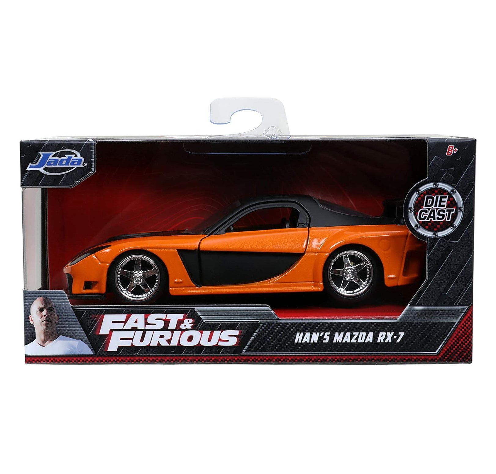 Jada Toys Fast & Furious 1:32 Han's Mazda RX-7 Die-cast Car