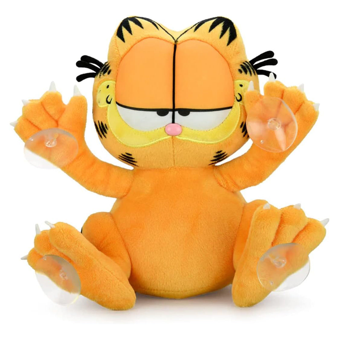Kidrobot Garfield 8 Inch Suction Cup Window Clinger - Relaxed