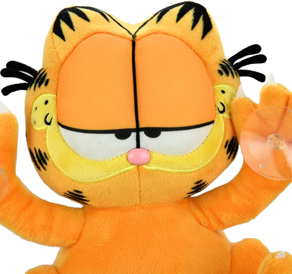 Kidrobot Garfield 8 Inch Suction Cup Window Clinger - Relaxed