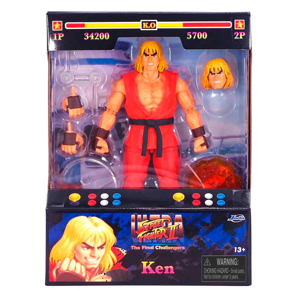 Street Fighter II 6" Ken Figure Action Figure
