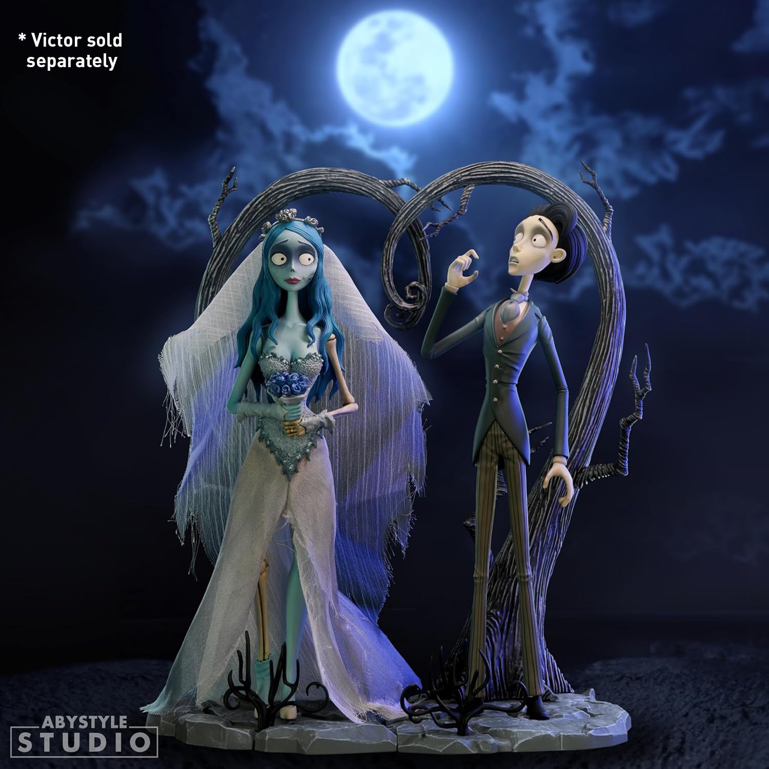 Corpse Bride, Emily 8.2" Tall SFC Collectible PVC Figurine