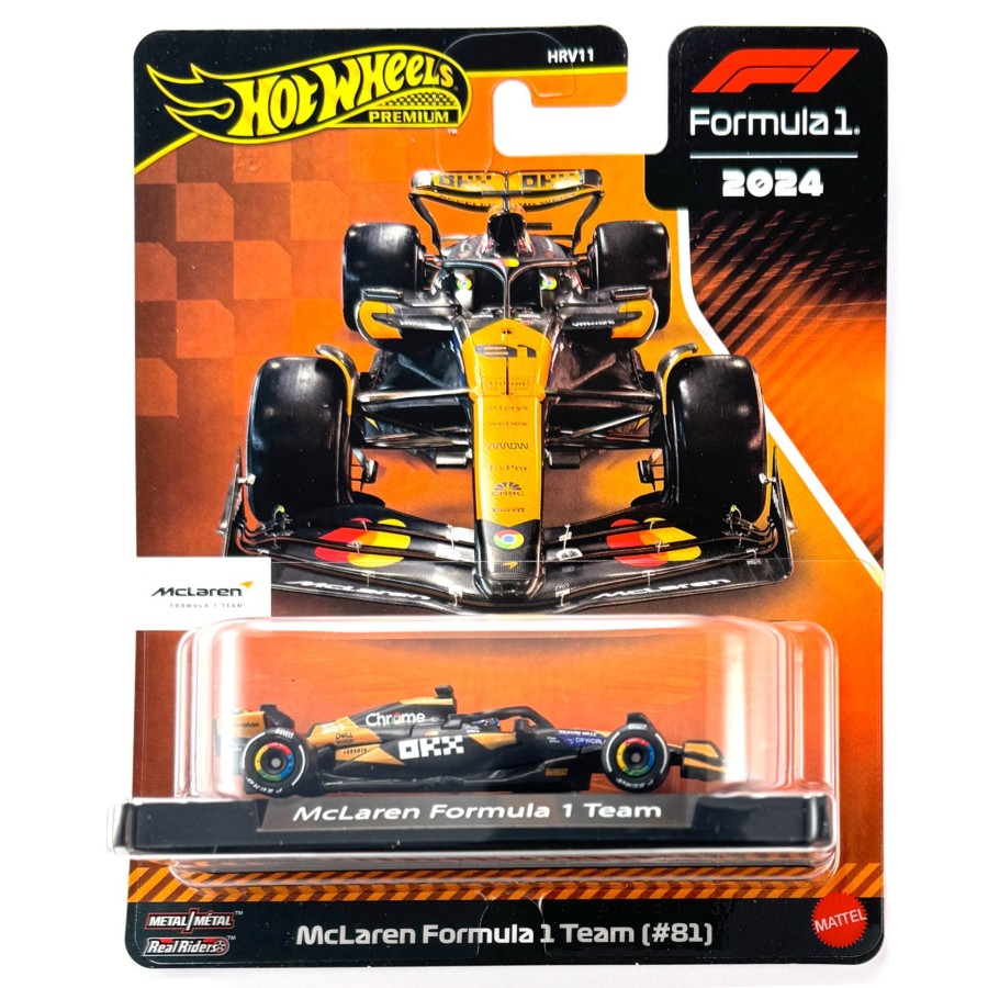 Hot Wheels Premium Formule 1 McLaren Formula 1 Team No81 Oscar Piastri