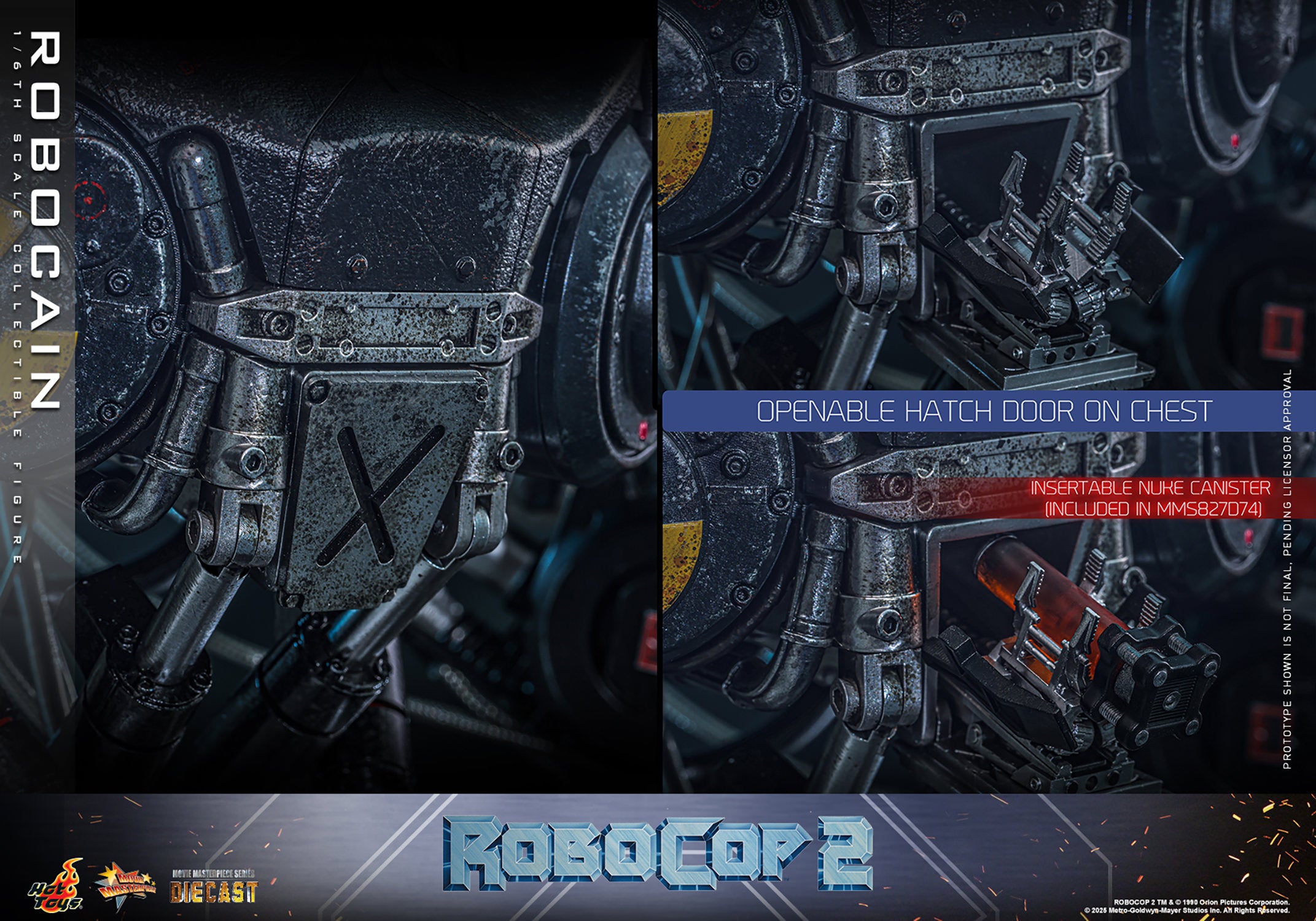 Robocop 2: RoboCain Sixth Scale Figure (PRE-ORDER)