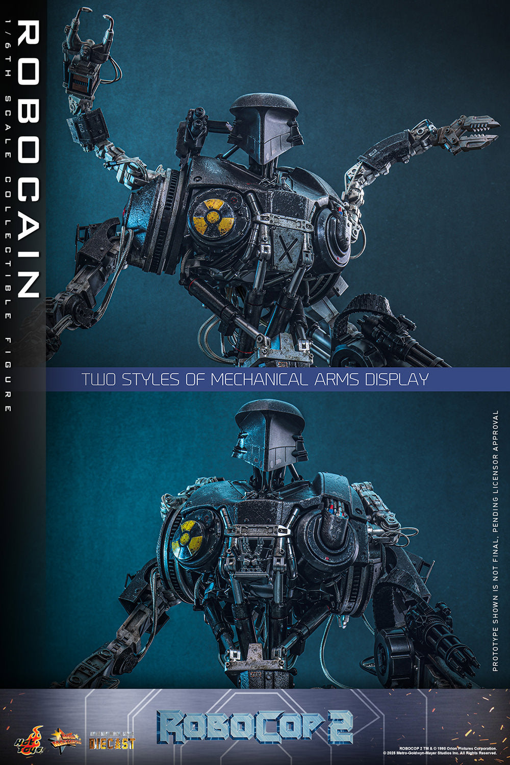 Robocop 2: RoboCain Sixth Scale Figure (PRE-ORDER)